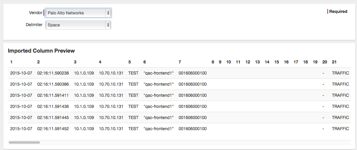 Mapping forwarded logs to Forcepoint Data Security Cloud | SSE fields